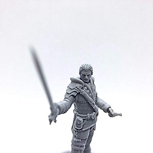 Fantasy Minis 28mm Duelist Rogue Miniature for Tabletop RPG (D&D, DND, Dungeons and Dragons, Pathfinder, Frostgrave)