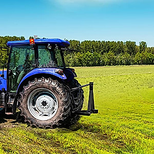 YITAMOTOR (FRSSPF-0033) 3 Point Trailer Hitch with 2" Receiver for Category 1 Tractor Drawbar Hitch Adapter for Kubota, John Deere, BX, LM25H, WLM Tractor, NorTrac, Yanmar, Kioti, Cat