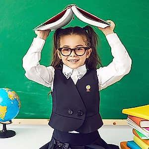 40 Pcs Back to School Enamel Pins Bulk for Students Teachers Enamel Cute Brooches Lapel Pins Back to School Brooch Pins for Clothes Bags Accessories Gifts