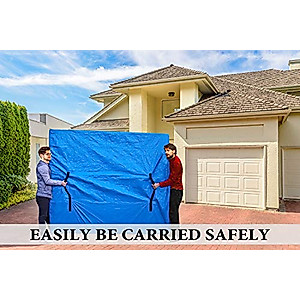 Dofilachy Heavy Duty Mattress Bags for Moving and Storage - Reusable Mattress Protection Cover Bag - King, Queen, Full, Twin Size Mattress Protector with Strong Zipper and Handles (Queen)