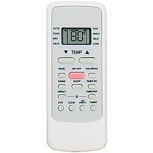 Replacement Remote Control for Midea TGM AC Air Conditioner RG51A(2)/EU1 RG51A(2) EU1 MWPOT12SA MWPOT12S MWPOT18S MWPOT24S