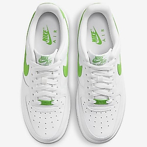 NIKE Women's Modern Sneakers, White Action Green, 7