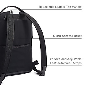 TUMI(トゥミ) Men's Backpacks, Black, One Size