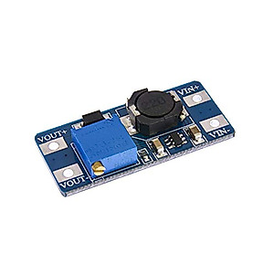 AITRIP 20pcs MT3608 DC-DC Boost Converter 2A Adjustable Step Up Module Voltage Regulator Board Input Voltage 2V-24V to 5V-28V Output Voltage for Arduino