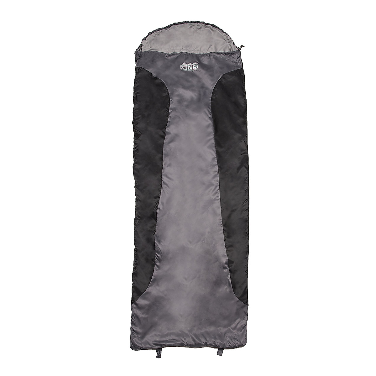 WFS Ultra Lite 40-50 Degree Sleeping Bag or Liner, Black/Grey