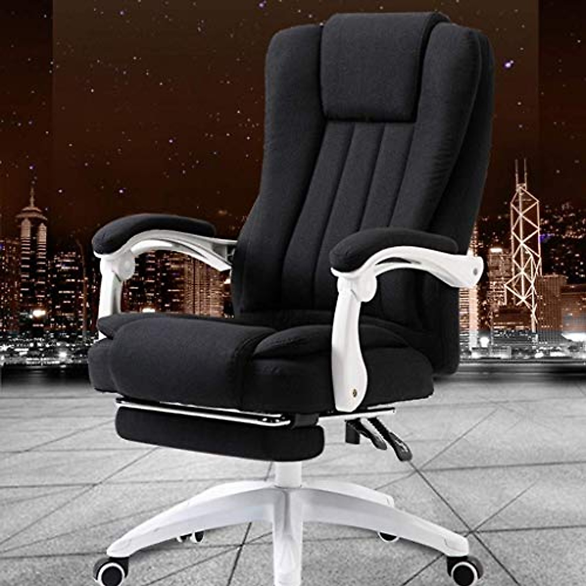 XXXDXDP Executive Office Chair, (Color : Black, Size : 64 * 64 * 137cm)