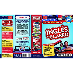 Inglés para el carro - Audiopack (2 Paperback books + 6CDs) / English in the Car ? AhorroPack (Inglés en 100 días)