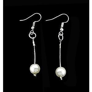 Faux Pearl Necklace Earring Bracelet Jewelry Set, Delicate and Classy Costume jewelry Favors