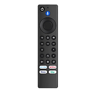 ALLIMITY Replaced Remote Voice Control fit for Amazon 2/4 Series TV and Amazon TV QLED Series 4K65M600A 4K43M600A 4K43N400A 4K75M600A 4K50N400A 4K50M600A 4K55N400A