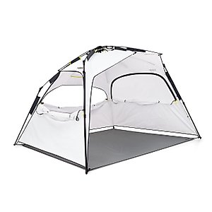 Veer Family Basecamp Recreational Pop-Up Tent | Premium Trail Rated Beach Tent or Camp Shelter for Adults and Kids | Water Resistant UPF50 Protective Coating | Portable with Easy Set Up and Take Down
