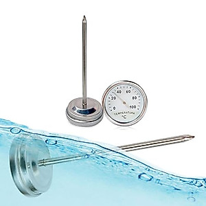 YUELER Water Metal Temperature Gauge Water Temperature Measurement Gauge for Electric Kettles Accurate Display
