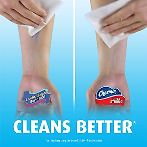 Charmin Ultra Strong Toilet Paper, 24 Mega Rolls = 96 Regular Rolls