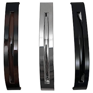 Scunci Thick Hair Open Slide Metal Barrettes 3-Pcs Per Pack (1-Pack)