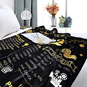 51th Birthday Gifts for Women Blanket, Gifts for 51 Year Old, 51 Years Old Birthday Gift for Women Or Men, Valentine's Day Gifts Back in 1972 51th Anniversary Wedding Gift Throw Blanket 60”x50”