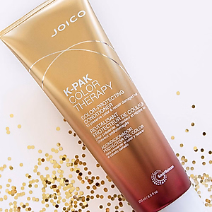 Joico K-PAK Color Therapy Color-Protecting Shampoo Conditioner Glossing Oil Set | For Color-Treated Hair