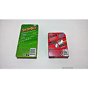 Bjdesign Bjdesign Skip Bo Card Game Bundled With Uno