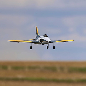 E-flite RC Airplane Habu SS Super Sport 70mm EDF Jet BNFTransmitter Battery and Charger Not Included Basic with Safe Select and AS3X EFL0950