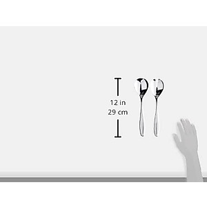 Alessi Mami 10-1/4-Inch by Salad Set, Mirror Polished