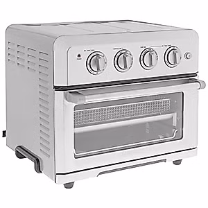 Cuisinart CTOA-122 Convection Toaster Oven Airfryer, 1800-Watt Motor with 6-in-1 Functions and Wide Temperature Range, Extra Large Capacity Toaster Oven with 60-Minute Timer/Auto-Off, Stainless Steel