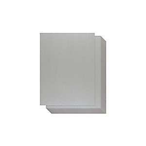Silver Metallic Paper - 100-Pack Silver Shimmer Paper, Paper Crafting Supplies, Perfect for Flower Making, Ticket, Invitation, Stationery, Scrapbook Use, Printer Friendly, 120 GSM, 8.5 x 11 Inches