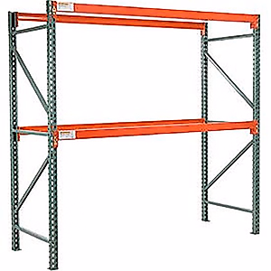 Global Industrial Teardrop Pallet Rack Starter, 48"W X 36"D X 96"H
