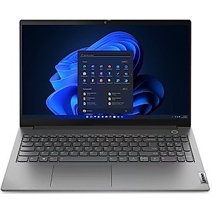 Lenovo Newest Thinkbook 15 Gen 4 15.6" IPS FHD Touchscreen Laptop, Intel 10-Core i7-1255U, 16GB DDR4 512GB SSD, WiFi 6, Thunderbolt 4, HDMI, RJ45, Backlit Keyboard, Fingerprint, Windows 11 Pro