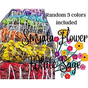 Spiritual Décor Gifts Set - Carved Tree of Life Wooden Box & Bracelet, 3 Flower Sage Sticks & More! Ritual Supplies Storage Set, Cleansing, Smudging, Tarot Card Holder (Tree of Life Spiritual Set)