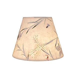 Aspen Creative 58902 Transitional Hardback Empire Shape UNO Construction Lamp Shade in Off White, 9" Wide (5" x 9" x 7")