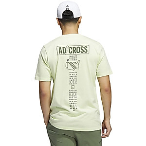 adidas Men's Adicross Caddie T-Shirt - Almost Lime XL