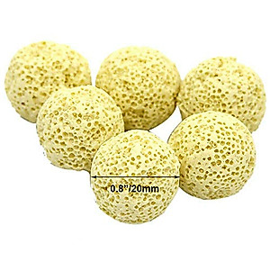 AQUANEAT Bio Ball Filter Media for Freshwater Aquarium and Marine Fish Tank Sump • Canister Filter • HOB Filter • Refugium • Koi Ponds (1 Gallon)