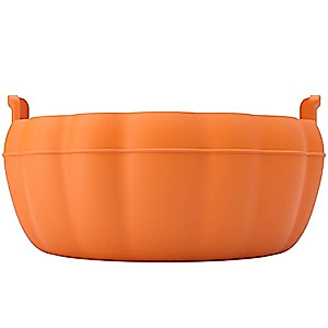 Hemoton Air Fryer Pad Home Supplies Household Items Air Fryer Liner Reusable Air Fryer Mat Microwave Steamer Round Baking Pan Microwave Liner Silicone Trivet Rack Lifter Air Fryer Supply