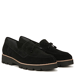 Vionic Women's Loafer Charm Finley Comfort Lace Up- Supportiv Black - 9 Medium