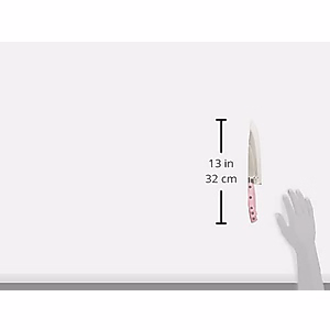 ARCOS Forged Professional Kitchen Knives Set. 3 Cooking Knives for Cutting and Peeling Food. Ergonomic Polyoxymethylene Handle. Series Riviera. Color Rose