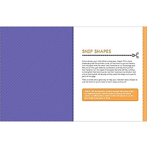 My First Scissor Skills Workbook: Cut-and-Paste Activities to Build Hand-Eye Coordination and Fine Motor Skills (My First Preschool Skills Workbooks)
