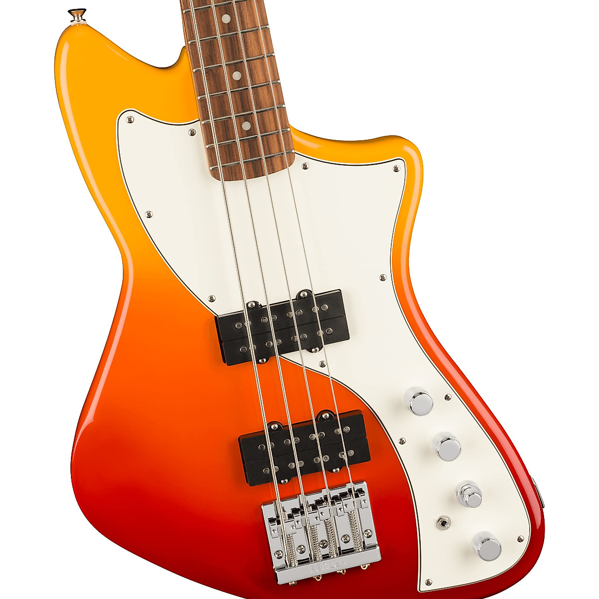 Fender Player Plus Meteora, with 2-Year Warranty Tequila Sunrise, Pau Ferro Fingerboard