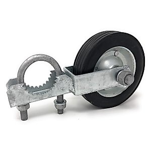 GATE Helper Wheel: for Chain Link Fence and Other Swing Gates with 1.5-2" Frames