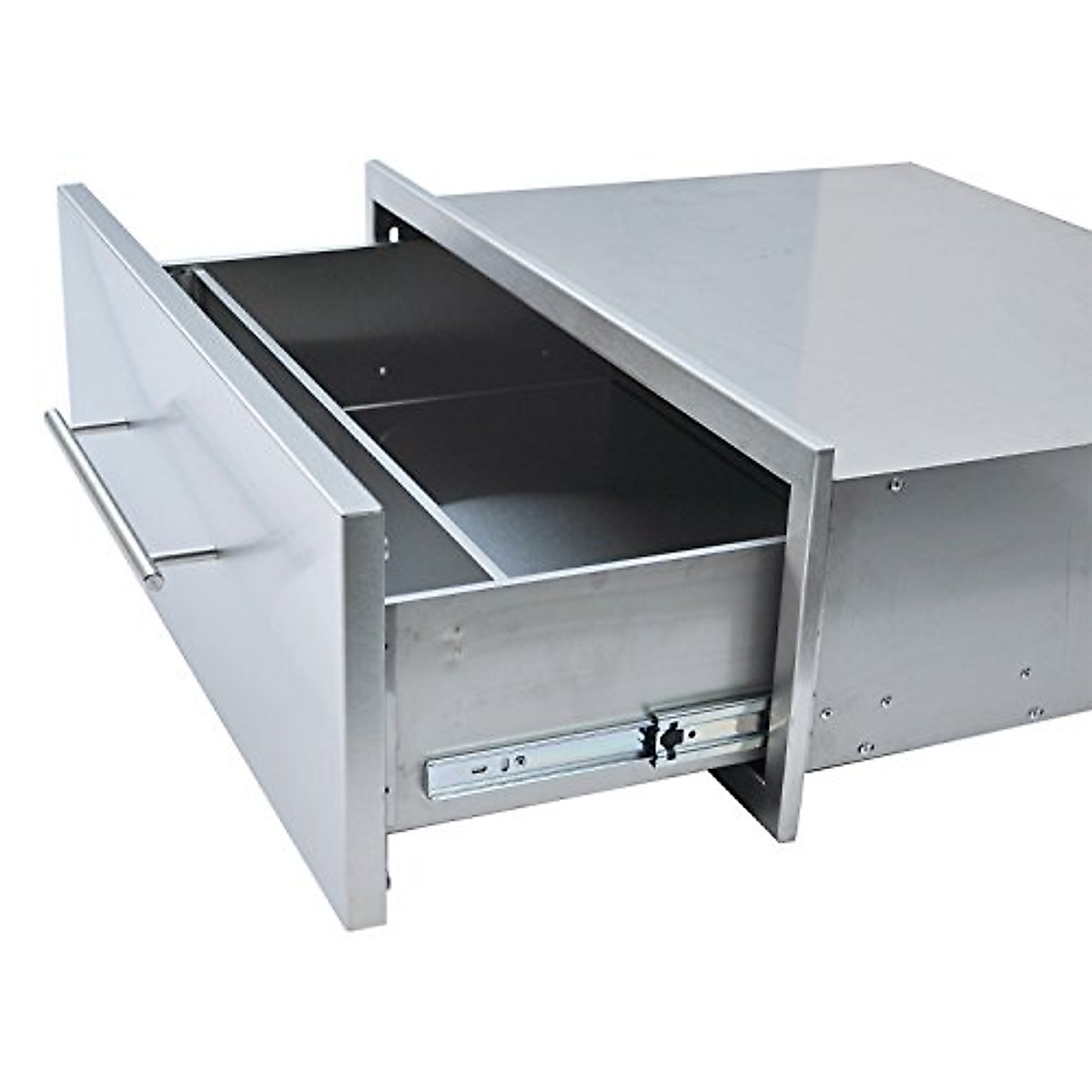 SUNSTONE DE-MD30 Designer Series Raised Style Height Single Drawer, 30" x 10", Stainless Steel