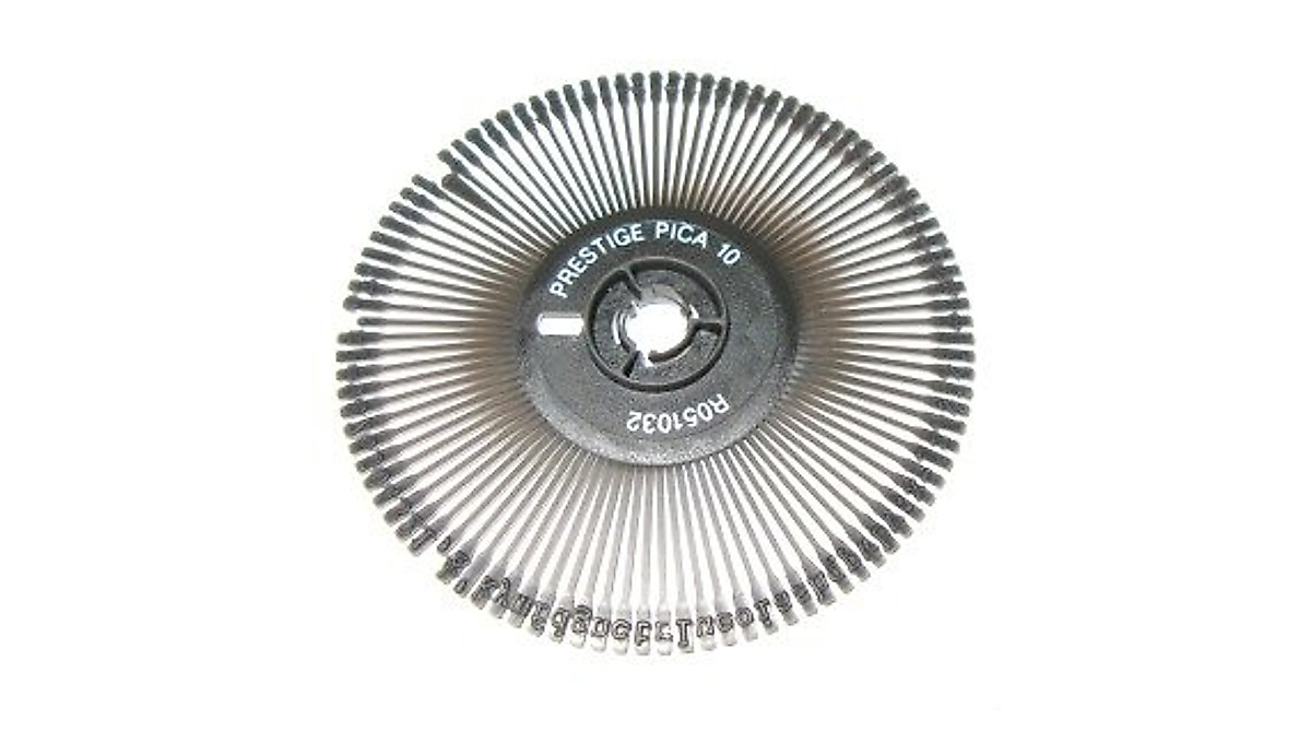 Swintec 8012 Prestige Pica Printwheel - High-Contrast Typewriter Accessory