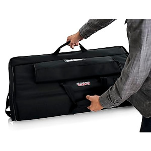 Gator Cases Padded Nylon Carry Tote Bag for Transporting LCD Screens, Monitors and TVs Between 27" - 32" (G-LCD-TOTE-MD), Black
