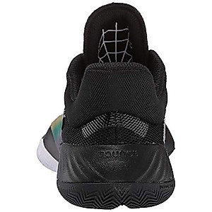 adidas Women's D.O.N. Issue #1 Basketball Shoe, FTWR White/core Black/core Black, 11