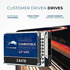 3.84TB SATA 6Gb/s 2.5" SSD for Dell PowerEdge Servers | Enterprise Drive in 14G Tray