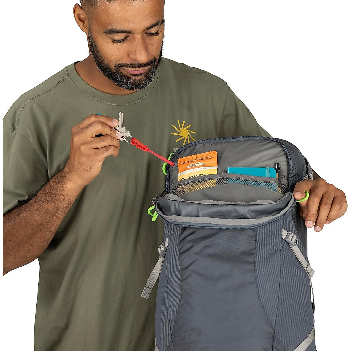 Osprey Sportlite 25 Hiking Backpack, Dark Charcoal Grey, Small/Medium