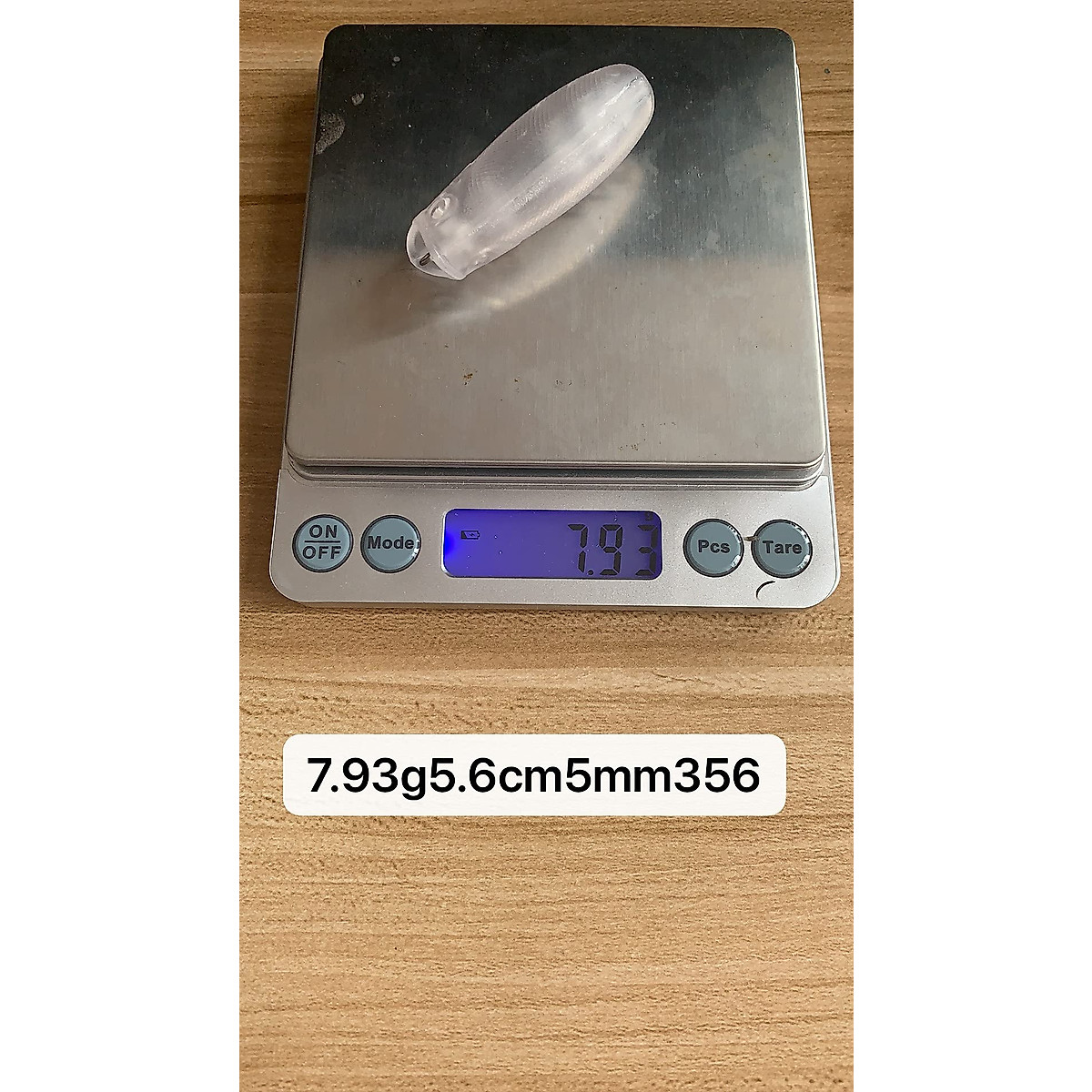 FINE FISHING 10PCS Unpainted Fishing Popperbaits 5.6cm 7.93g with 5mm Free 3D Simulation Fishing Eye Simulation Blank Body Clear Hard Baits Trout Salmon Minnow Lure Crankbait Topwater Freshwater 356