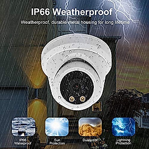 Anpviz Full Color Night Vision IP Camera (5MP Full Color Dome Camera)