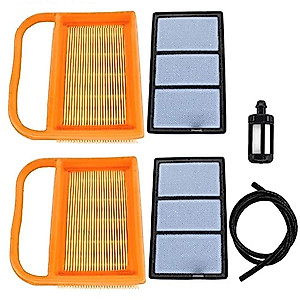Replacement Part for M.C Air Filter Set With Line for TS410 TS420 TS480i TS500i Cut Off Saw 4238-140-4402 Replacement Attachment Garden Supply