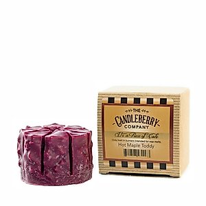 Candleberry Scented Candle Melts | Best Wax Melts for Candle Warmers | Scented Wax Melts | Cake Simmering Tart Melt (Hot Maple Toddy)