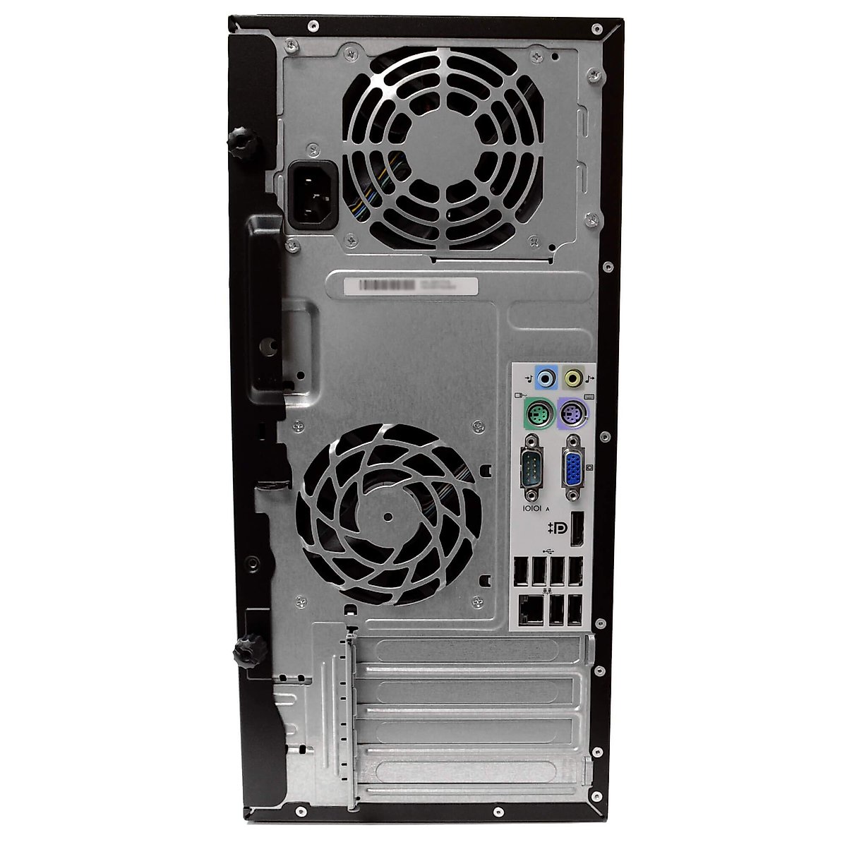 HP 6200 Desktop Tower Computer, Intel Core i7 Quad Core, 8GB RAM, 240GB Solid State Drive, DVD, Wi-Fi, Windows 10 Pro, Periphio Wireless Keyboard and Mouse (Renewed)