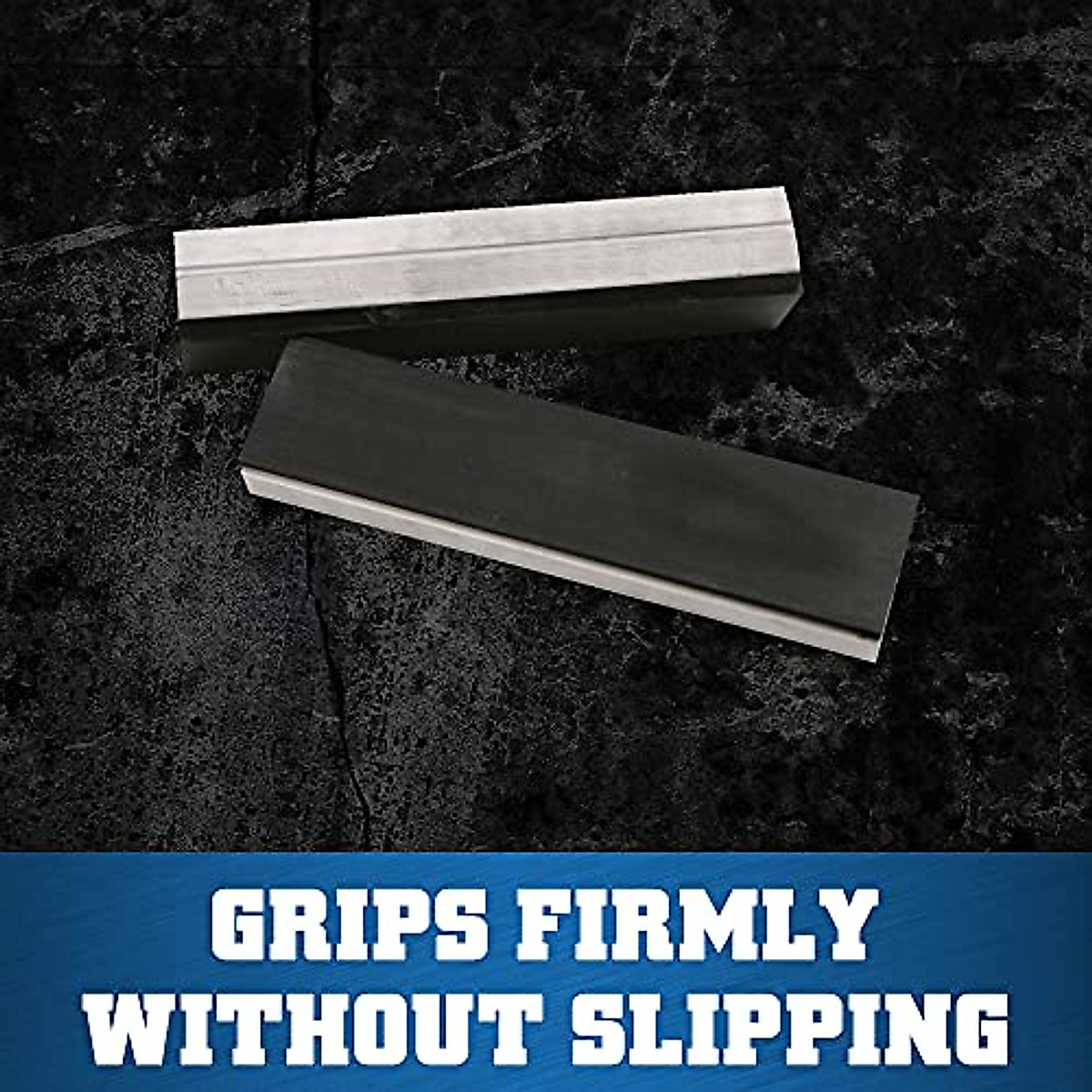 Wilton R-6 Magnefix Rubber Face Vise Jaw Pads, 6' Jaw Width (14843)