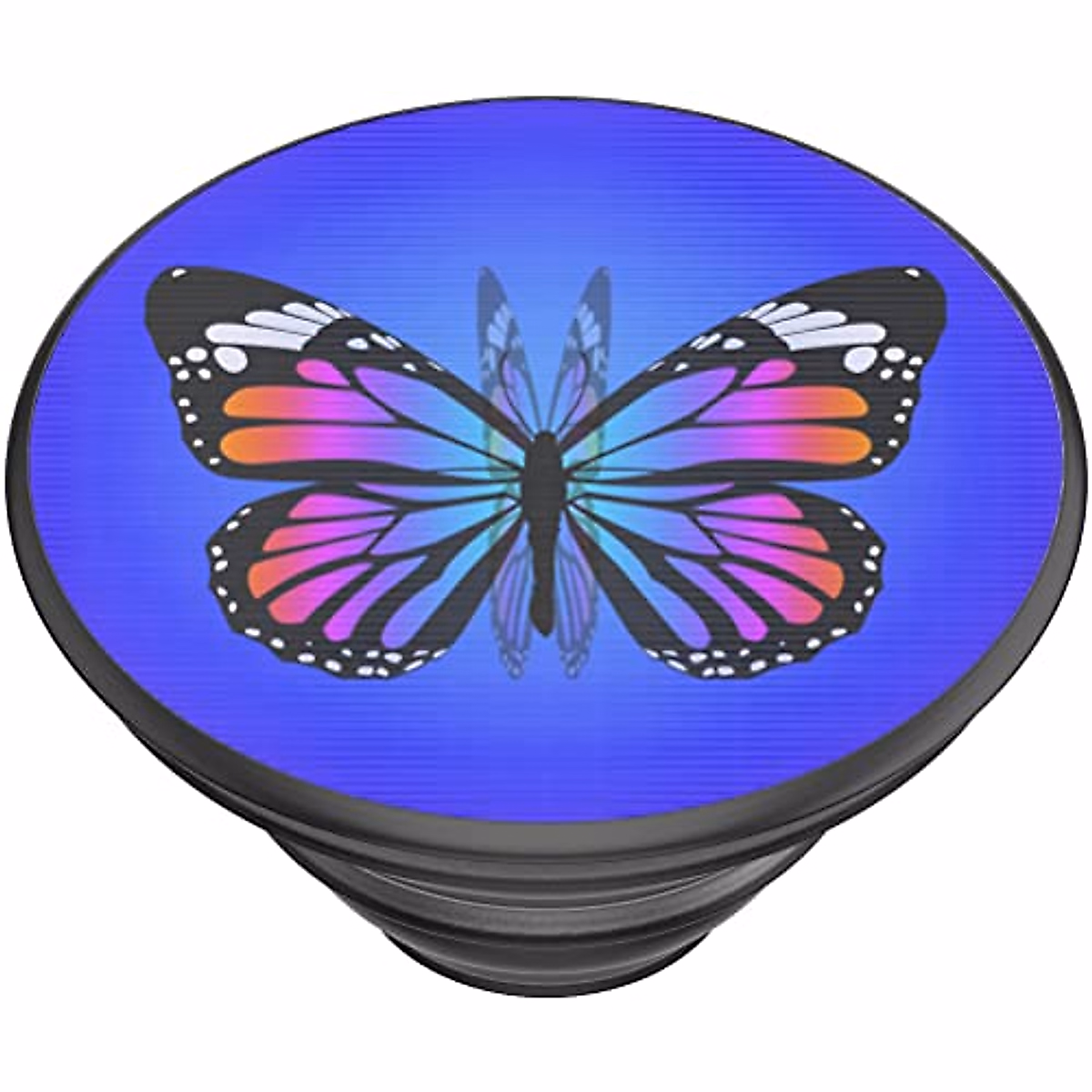 PopSockets PopTop (Top only. Base Sold Separately) Swappable Top for PopSockets Phone Grip Base, Playful PopTop - Lenticular Flutterfly