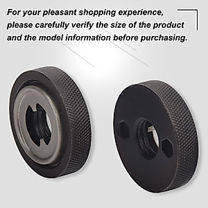 N484249 Angle Grinder Flanged Hex Nut Compatible with De-Walt Grinder DCG413B DCG413B-B3 DCG413P2-B3 DCG413R2 DCG414B DCG414T1 DCG414T2 DCG414T2-B3 DWE43214N DWE43231VS DWE4324-B3